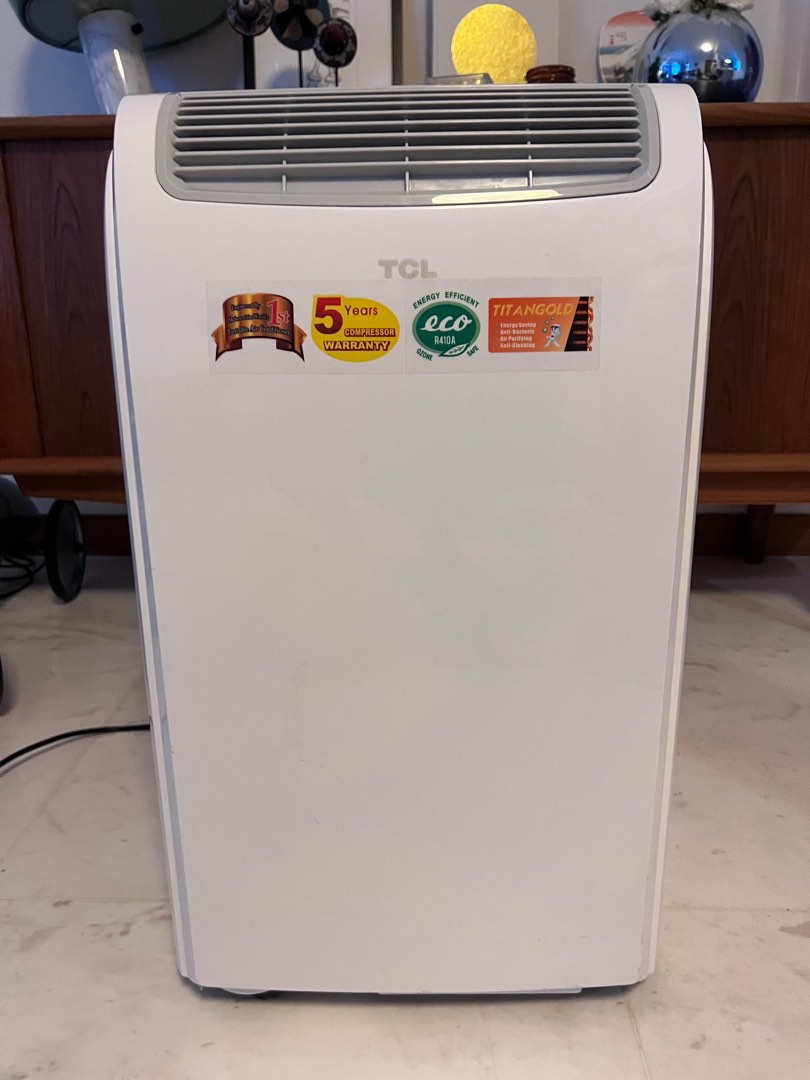 TCL PORTABLE AIR CONDITIONER 10CPA/HNG, TV & Home Appliances, Air ...
