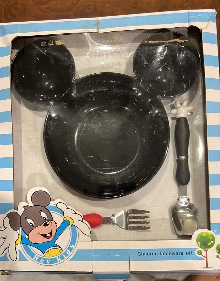 Tempat Makan mickey mouse bpa free buat kids, Kitchen & Appliances di ...