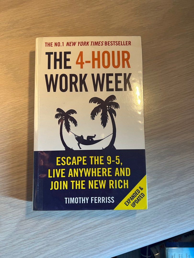 The 4-Hour Workweek Book by Tim Ferriss, Hobbies & Toys, Books ...
