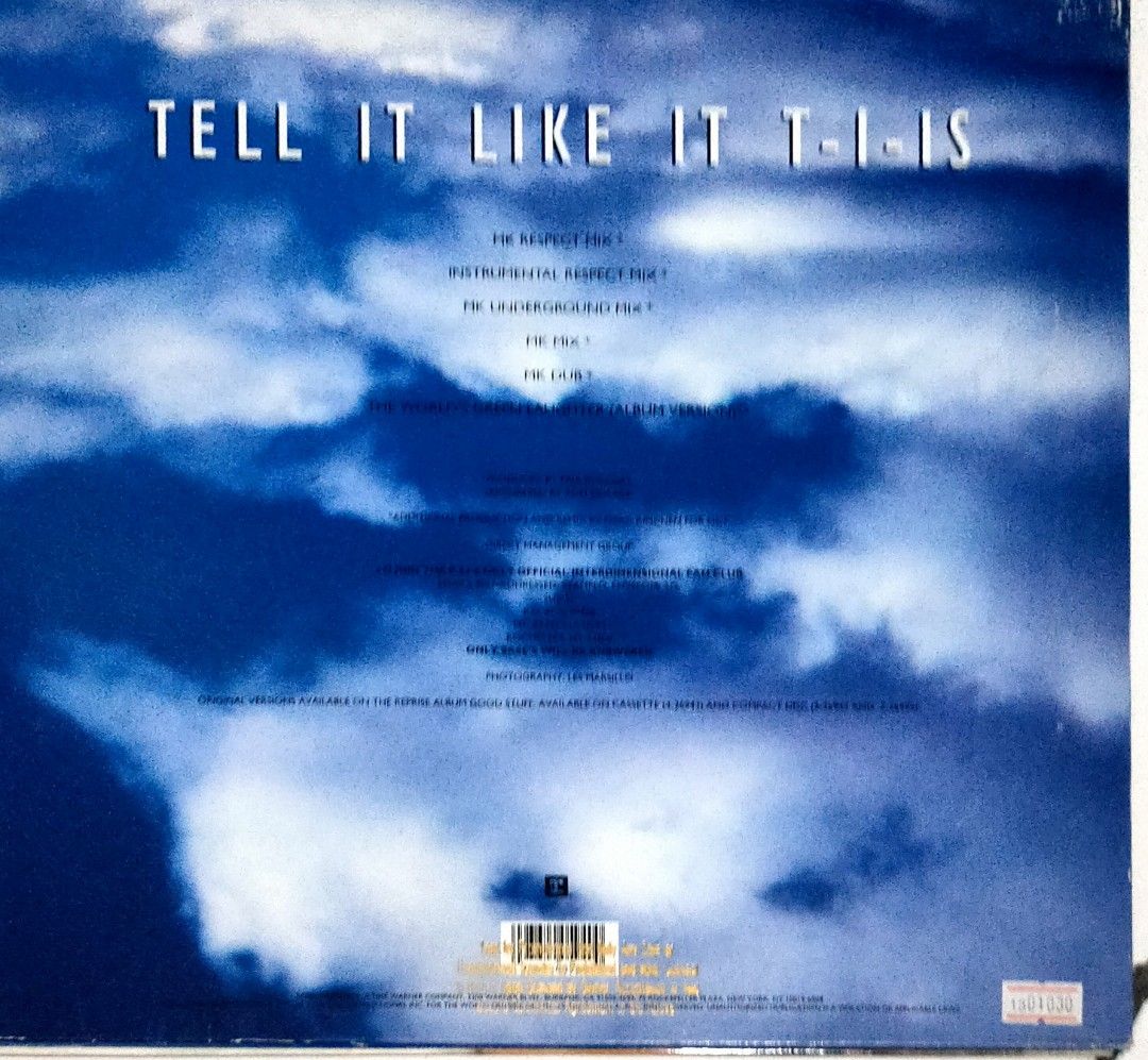 The B-52's Tell It Like It T-I-IS Maxi Single LP Plaka Vinyl Record on ...