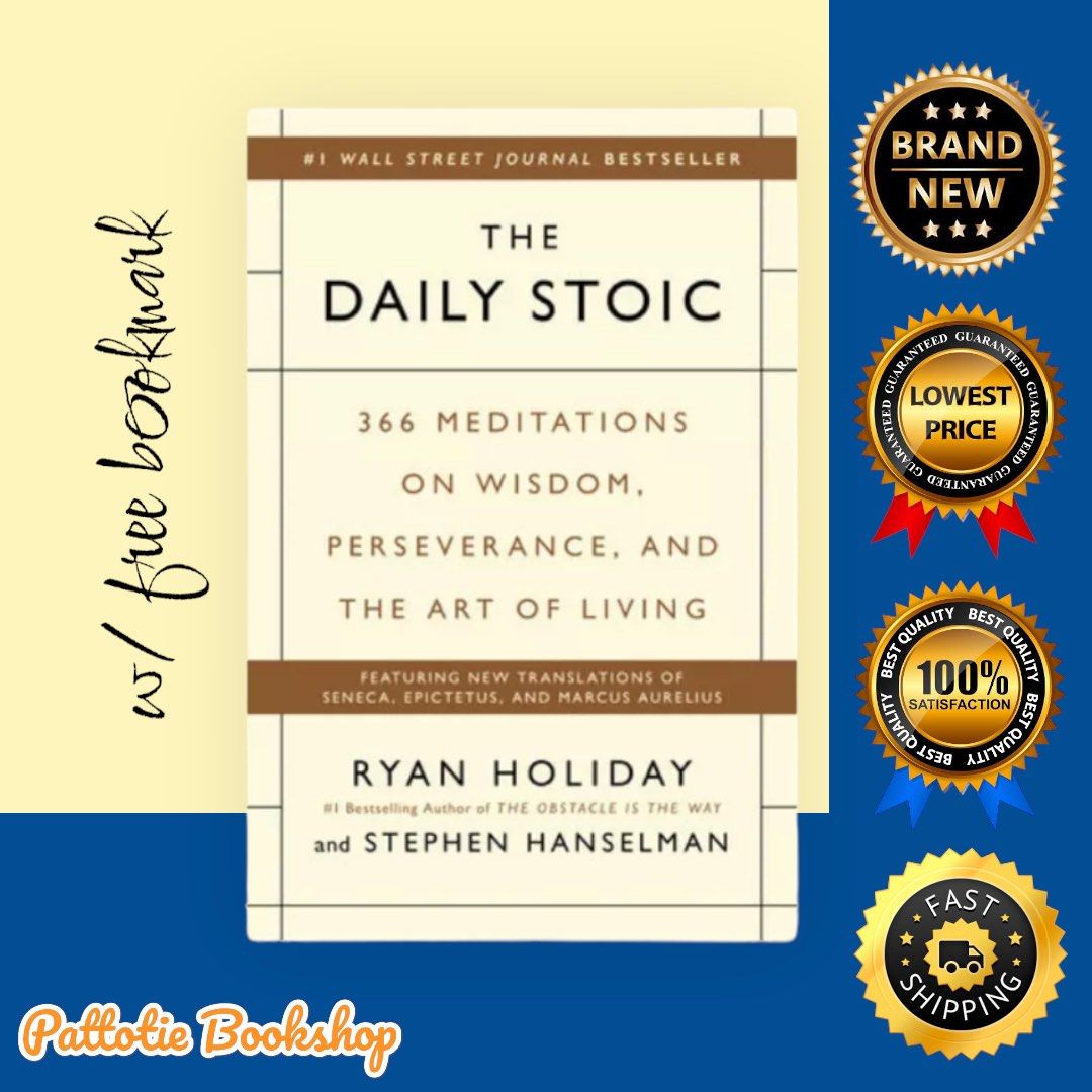 THE DAILY STOIC [BRAND NEW], Hobbies & Toys, Books & Magazines ...