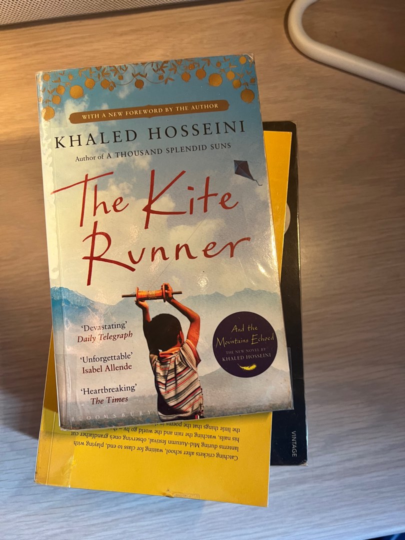 The Kite Runner Novel by Khaled Hosseini, Hobbies & Toys, Books ...