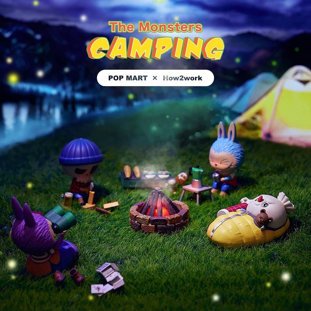 The Monsters Camping Series POP MART Full Set Sealed blind box action ...