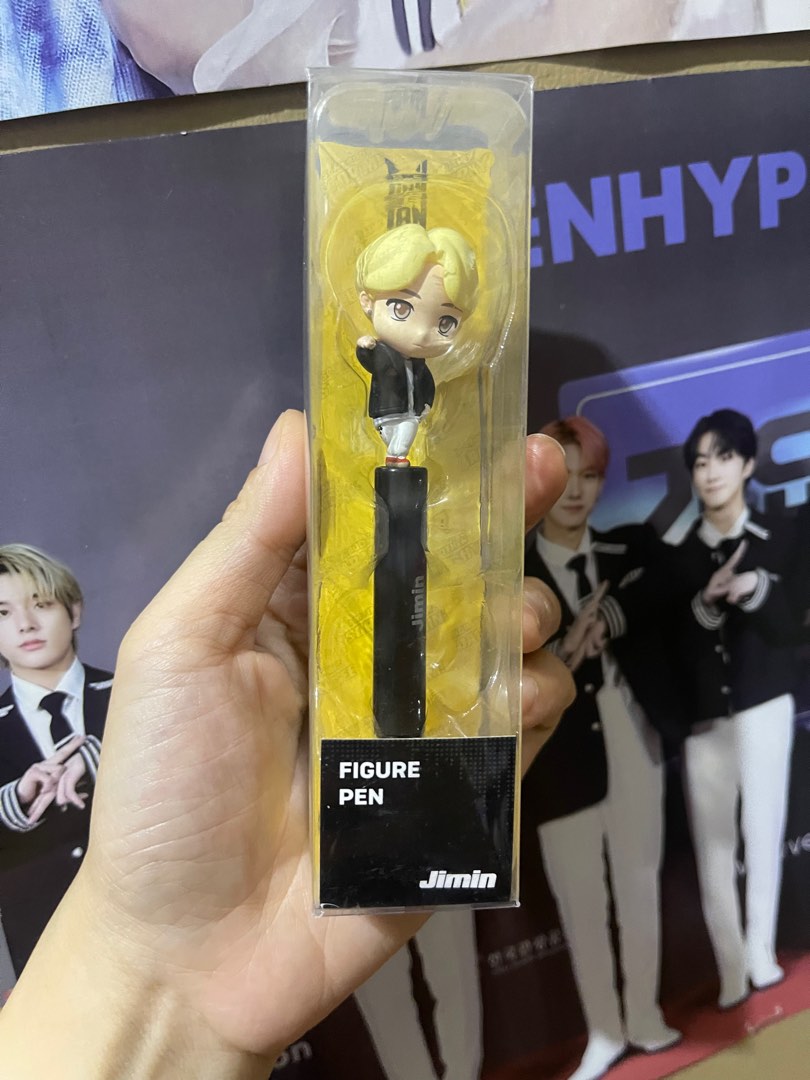 Tiny Tan Jimin Figure Pen Mic drop Edition on Carousell