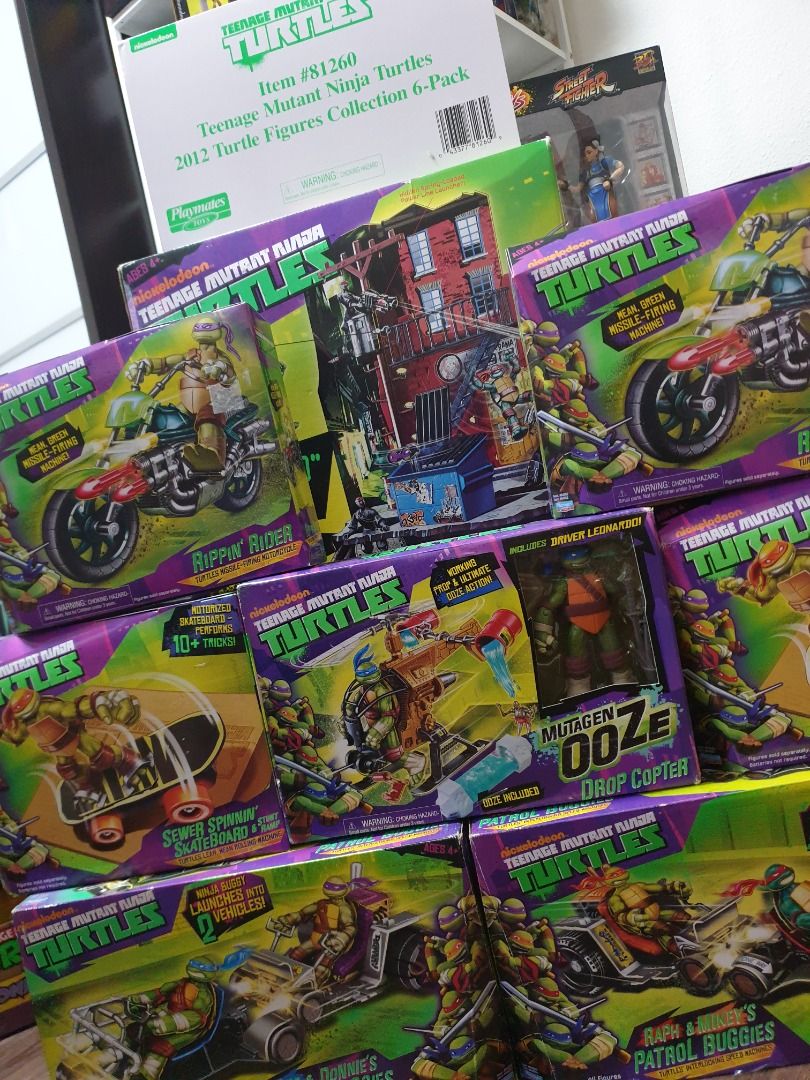 TMNT 2012 NICKELODEON Bundle, Hobbies & Toys, Toys & Games on Carousell