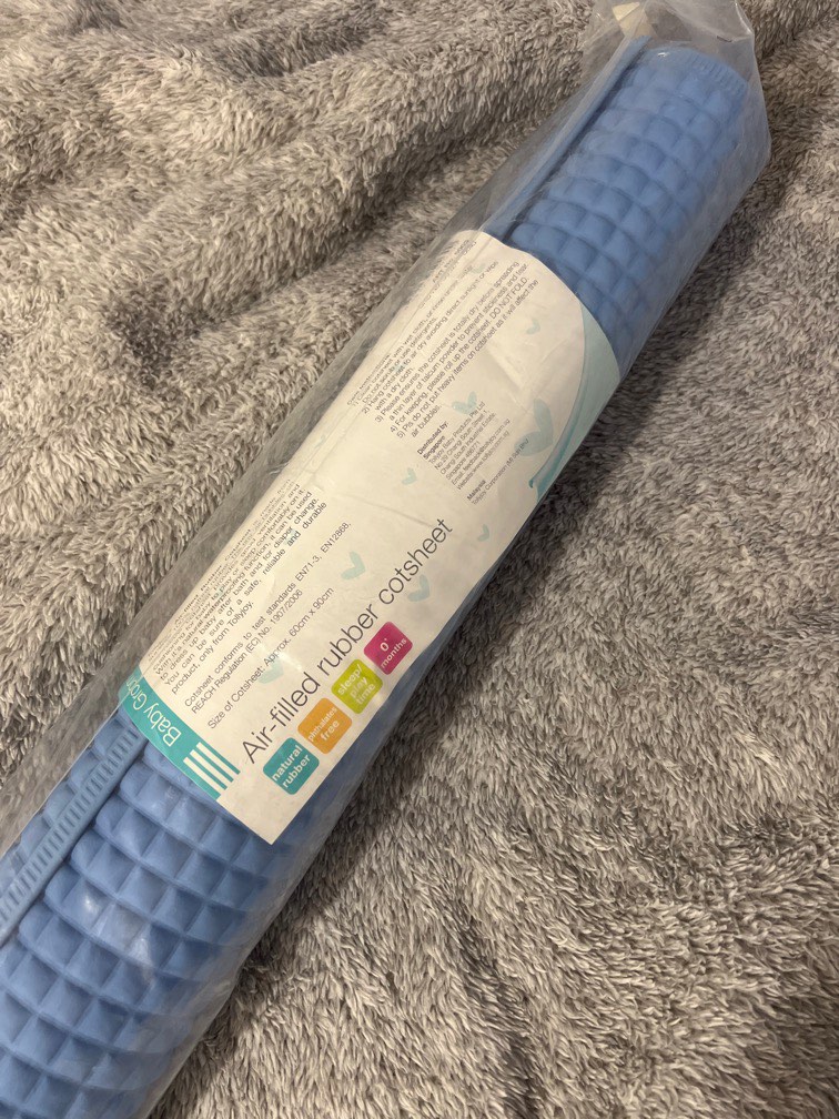 Tollyjoy air filled rubber cot sheet changing mat, Babies & Kids ...