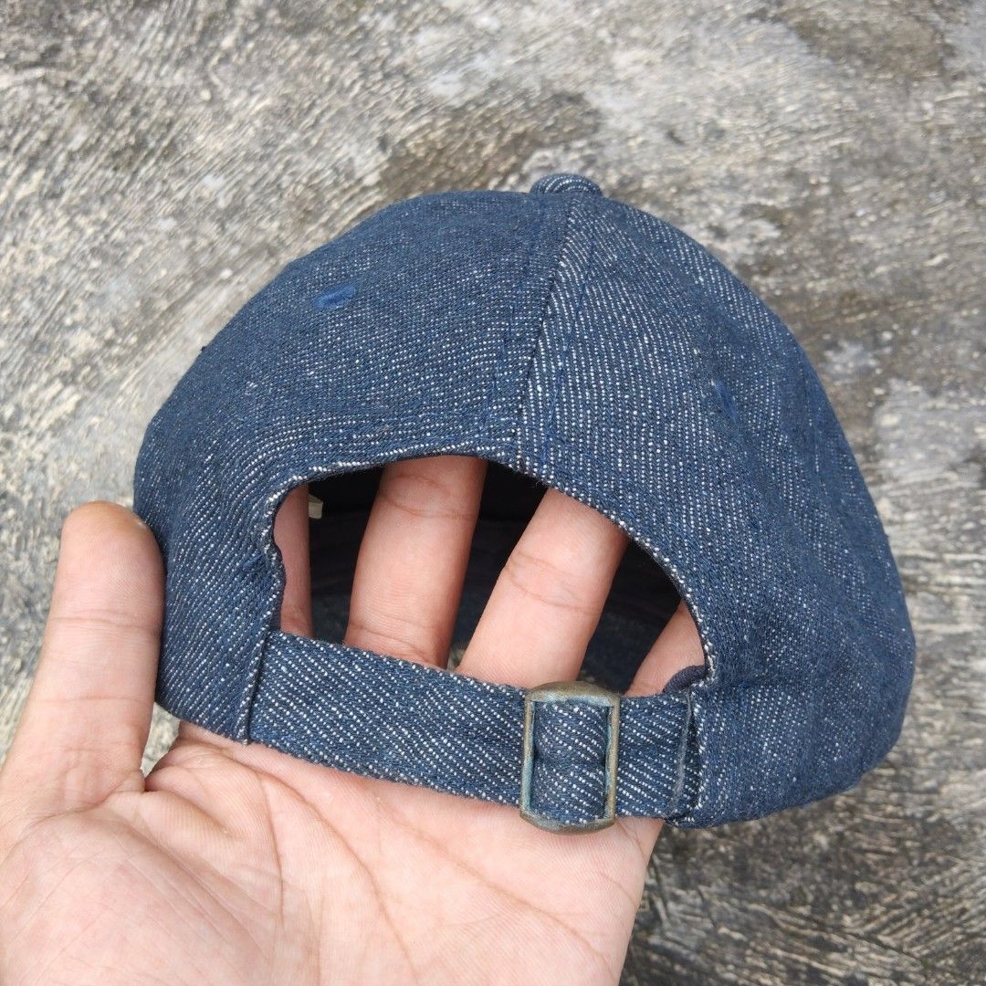 Topi denim Von Dutch Ripped caps, Fesyen Pria, Aksesoris, Topi di Carousell