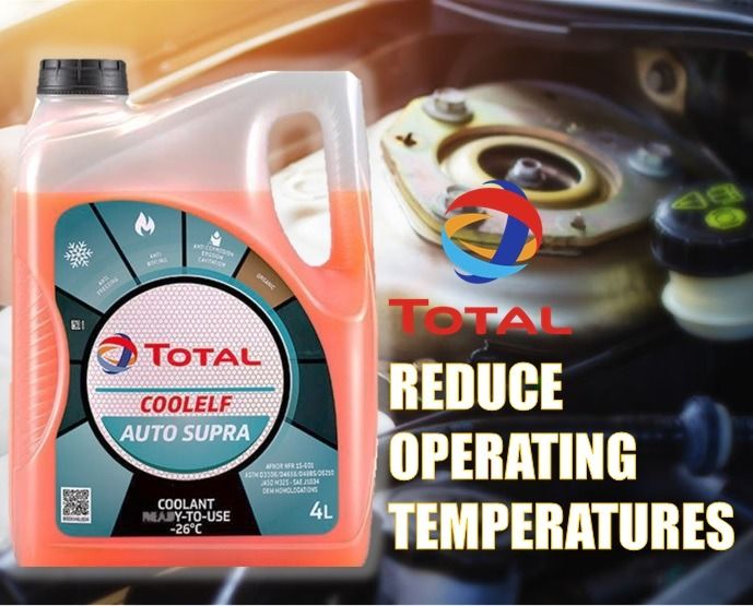 TOTAL ENGINE COOLANT/ VEHICLE COOLANT 4LT, Car Accessories, Accessories ...