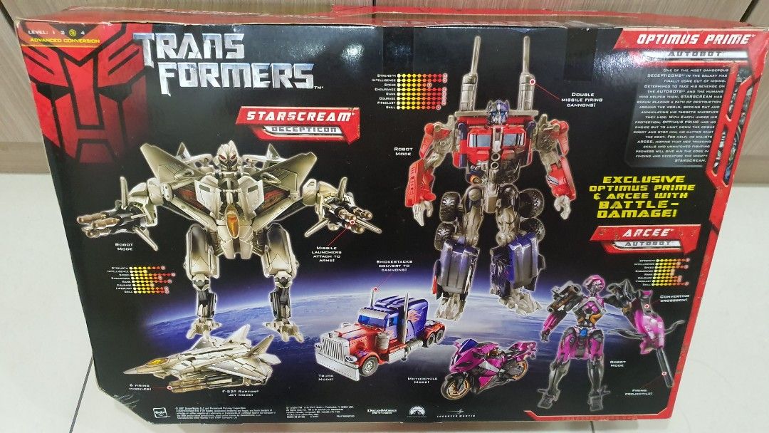 Transformer battle damage set of 3 - Hasbro, Hobbies & Toys, Toys ...