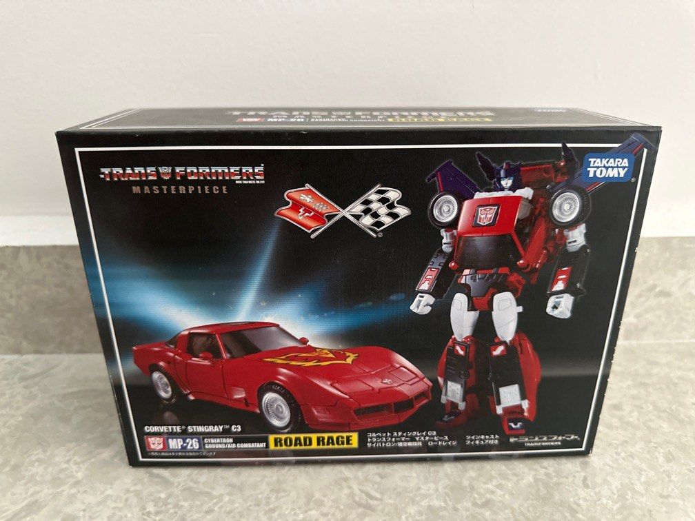 Transformers Road Rage Corvette Stingray, Hobbies & Toys, Toys & Games ...