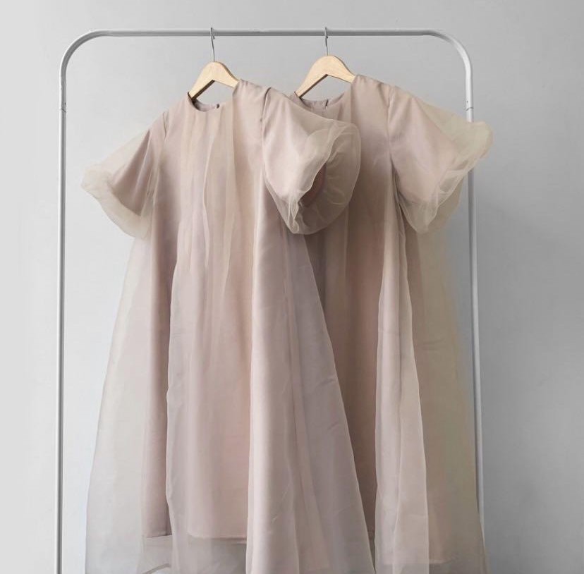 Trend tracer milo maple dress short sleeve, Fesyen Wanita, Pakaian ...