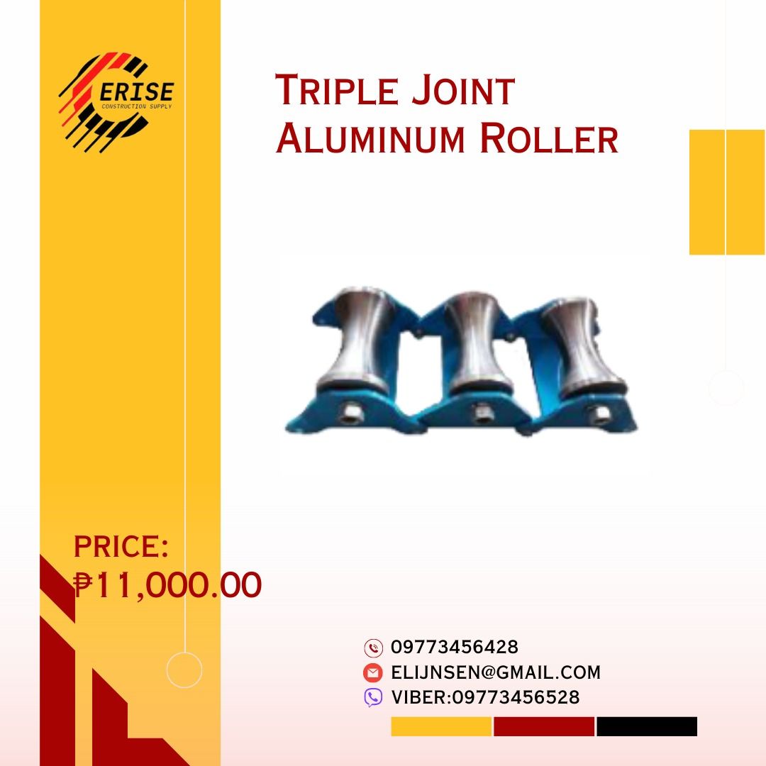 TRIPLE JOINT ALUMINUM ROLLER, Commercial & Industrial, Construction ...