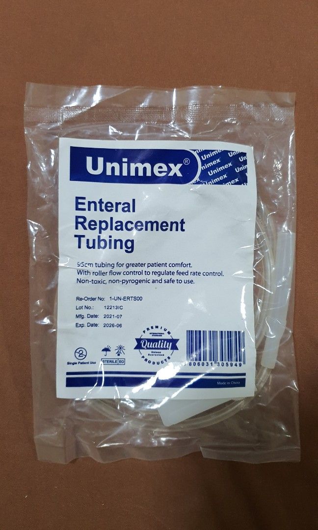 Unimex Enteral Replacement Tubing, Health & Nutrition, Medical Supplies ...
