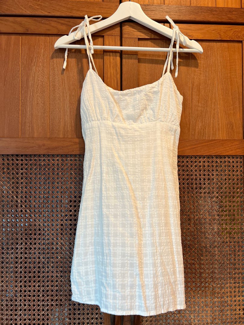 Universal Store Luck and Trouble White Dress, Women's Fashion, Dresses ...