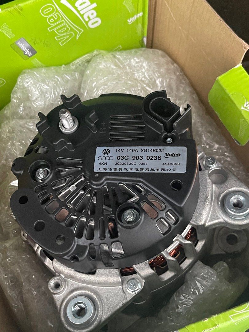 Valeo Alternator Volkswagen 03C903023S, Car Accessories, Accessories on ...