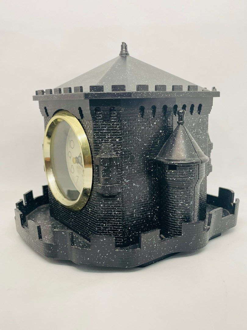 Vintage Castle Themed Clock - Table Clock on Carousell