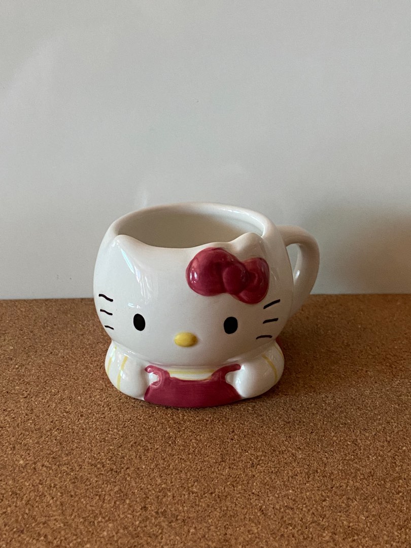 Vintage Ceramic Hello Kitty Espresso Cup / mini mug on Carousell