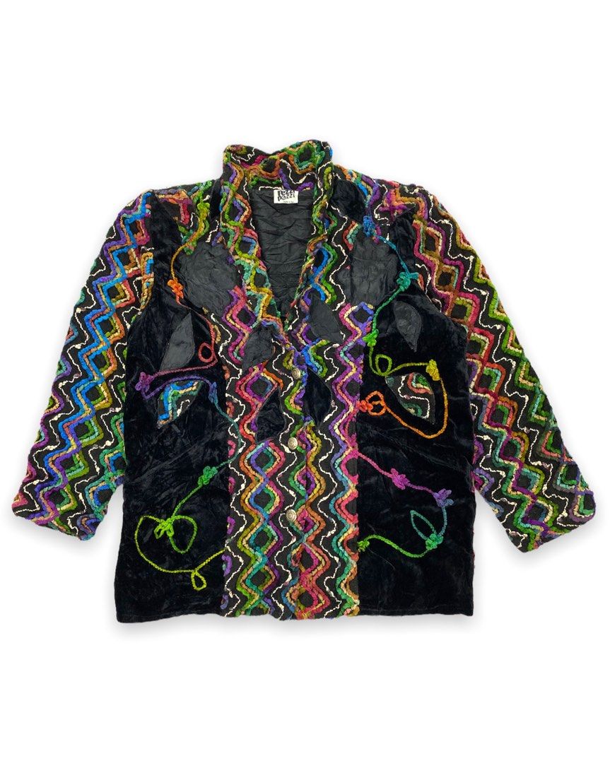 Vintage Pezzi Pazzi Coat, Women's Fashion, Coats, Jackets and Outerwear ...