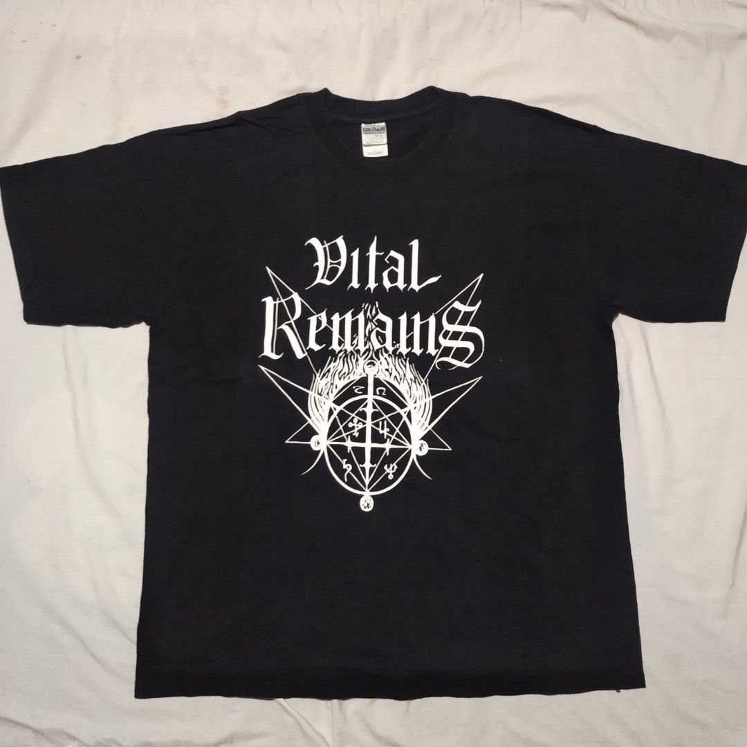 Vital remains legends of brutality 2006 tour baju kaos band second rare ...
