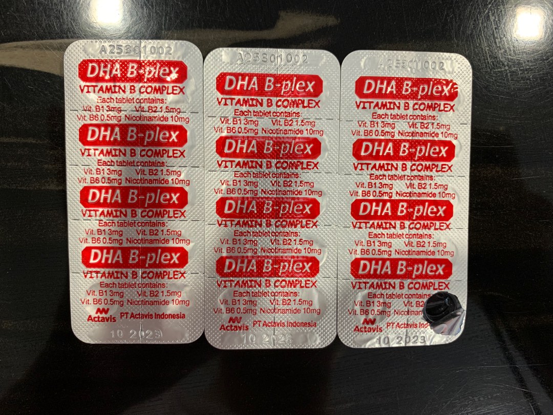 Vitamin B complex, Health & Nutrition, Health Supplements, Vitamins ...