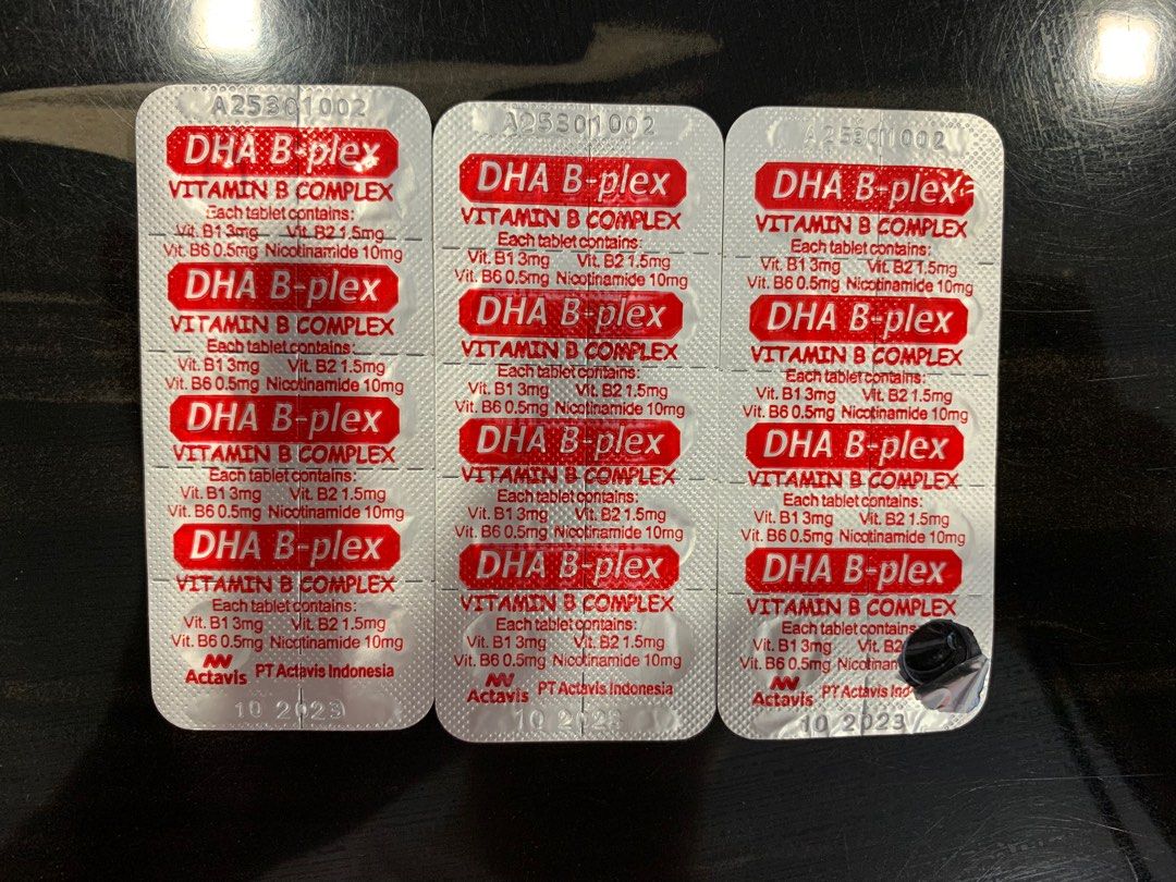 Vitamin B complex, Health & Nutrition, Health Supplements, Vitamins ...