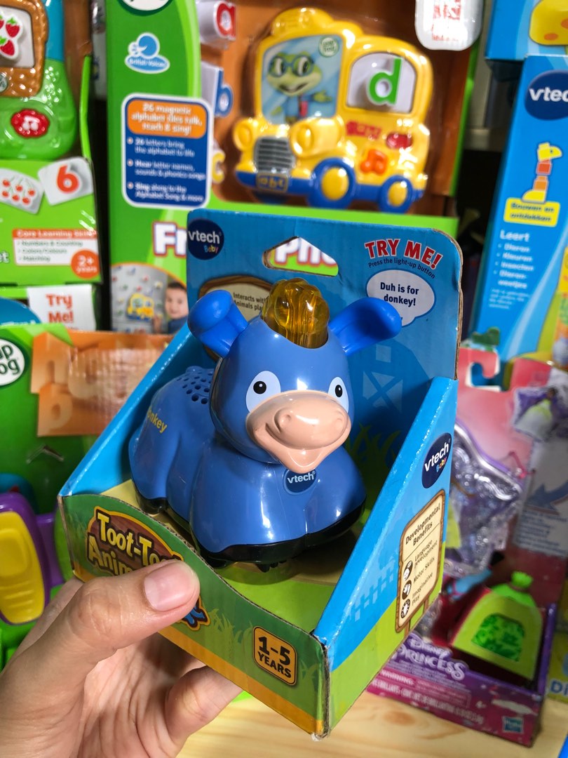 Vtech Toot Toot Animals Donkey on Carousell