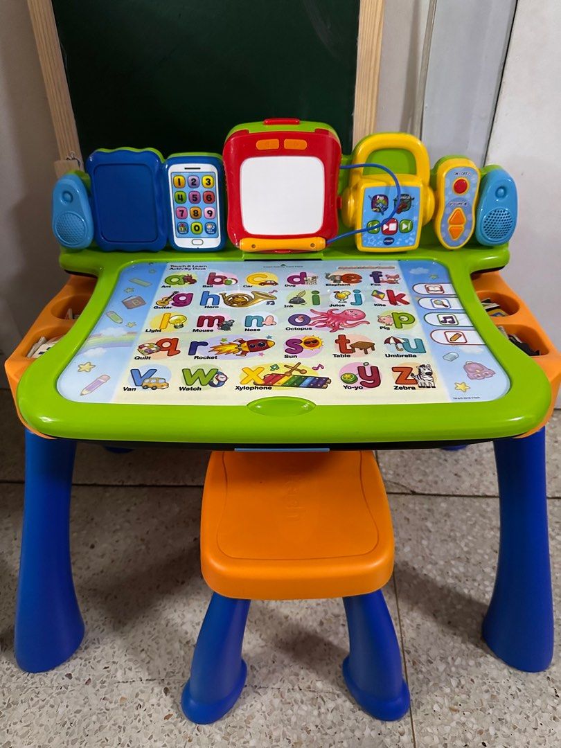 Vtech Touch and Learn Activity Desk on Carousell