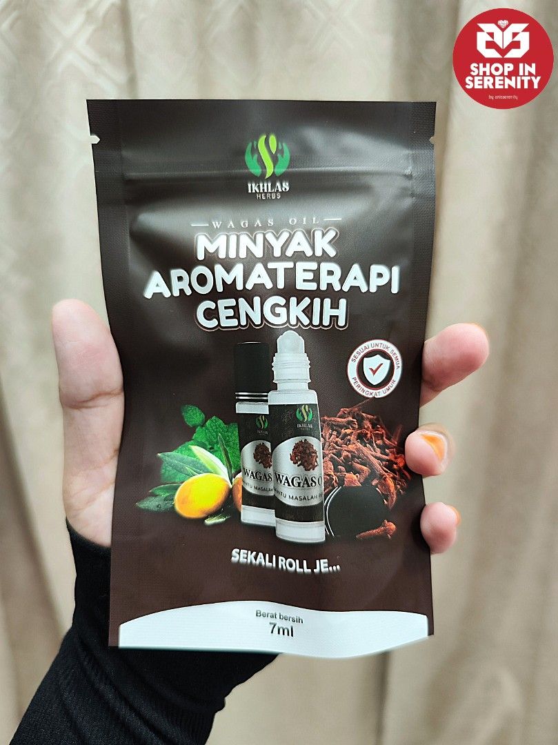 Wagas Oil - Minyak Aromaterapi Cengkih, Health & Nutrition, Massage Devices on Carousell