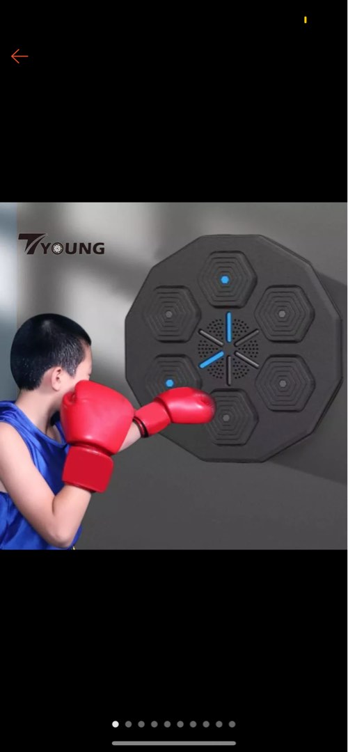 wall boxing machine, Sports Equipment, Exercise & Fitness, Cardio ...