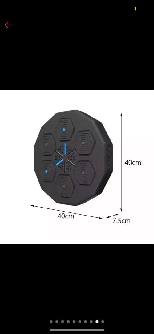 wall boxing machine, Sports Equipment, Exercise & Fitness, Cardio ...