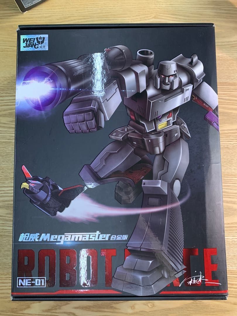 Wei Jiang Oversize Megatron NE-01 Megamaster + 3D Faction Symbol on ...