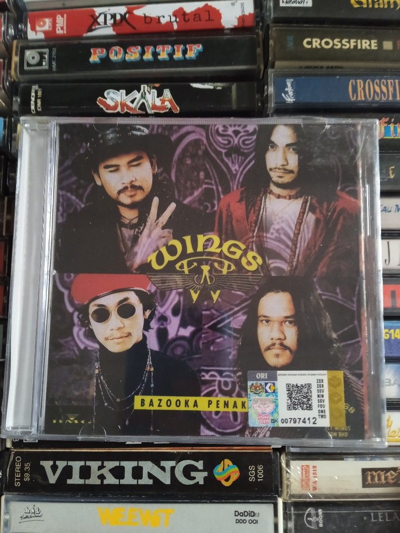 Wings ( Bazooka Penaka), Hobbies & Toys, Music & Media, CDs & DVDs on Carousell
