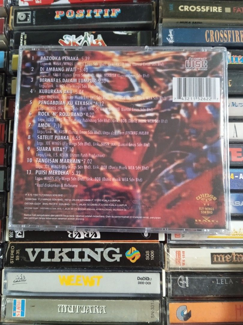 Wings ( Bazooka Penaka), Hobbies & Toys, Music & Media, CDs & DVDs on ...