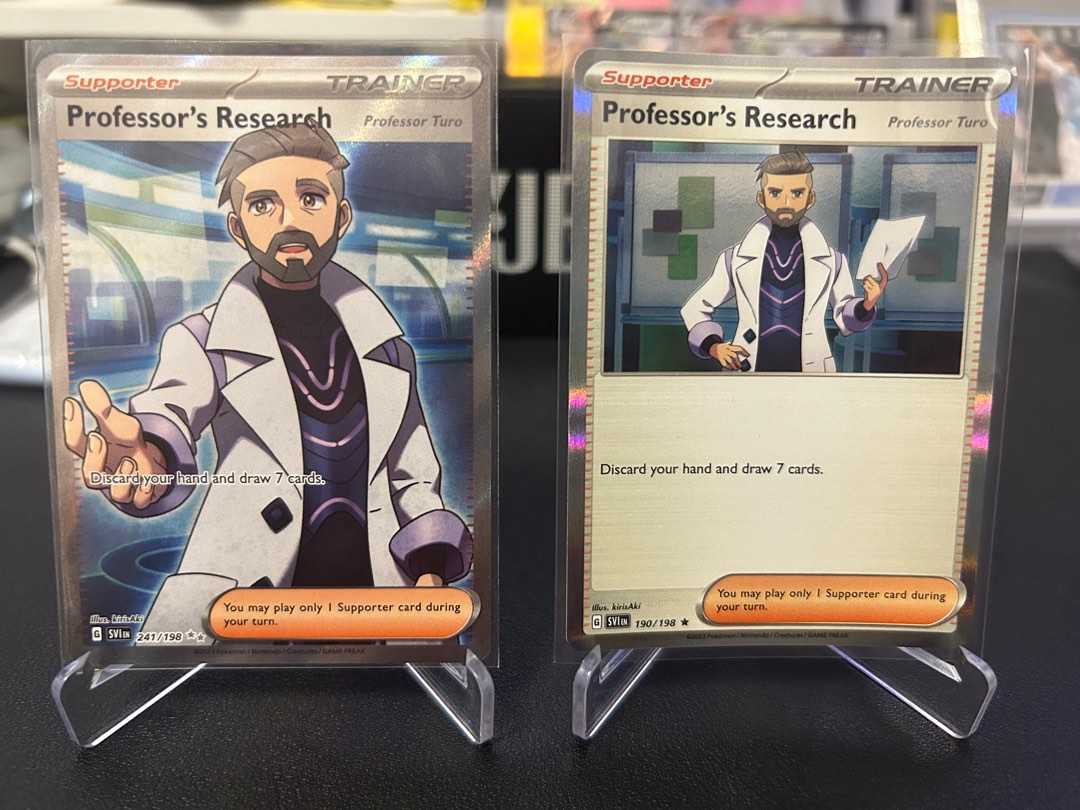 WTS - Professor (Turo) Research - 241/198 - Full Art Secret Rare ...