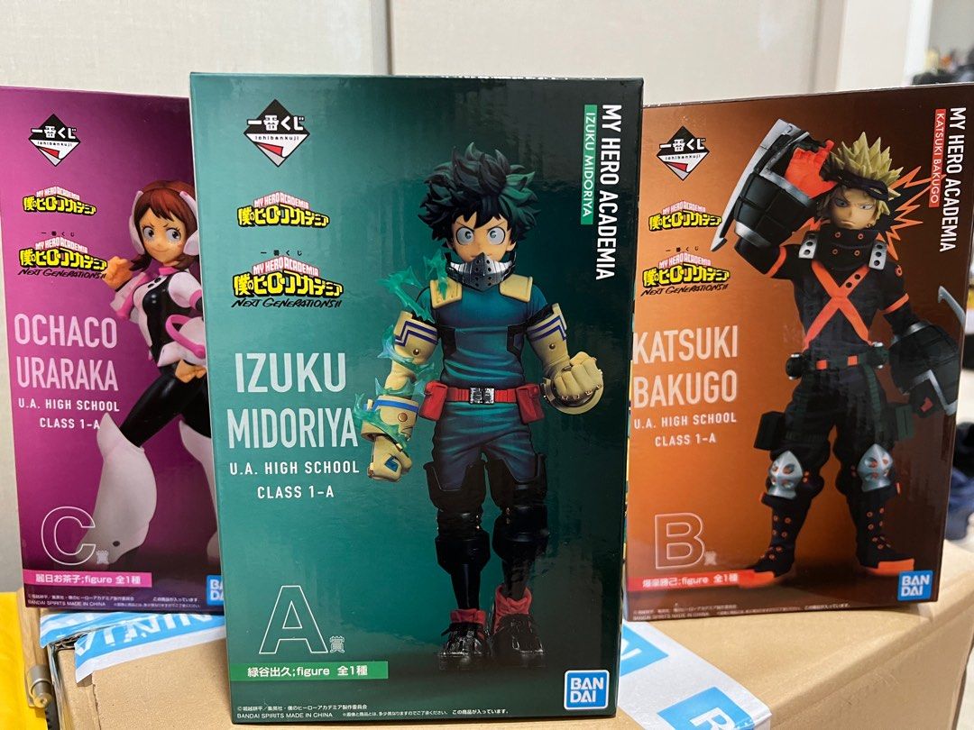 WTS Ichiban Kuji MHA My Heroes Academia Next Generations Prizes ABC ...