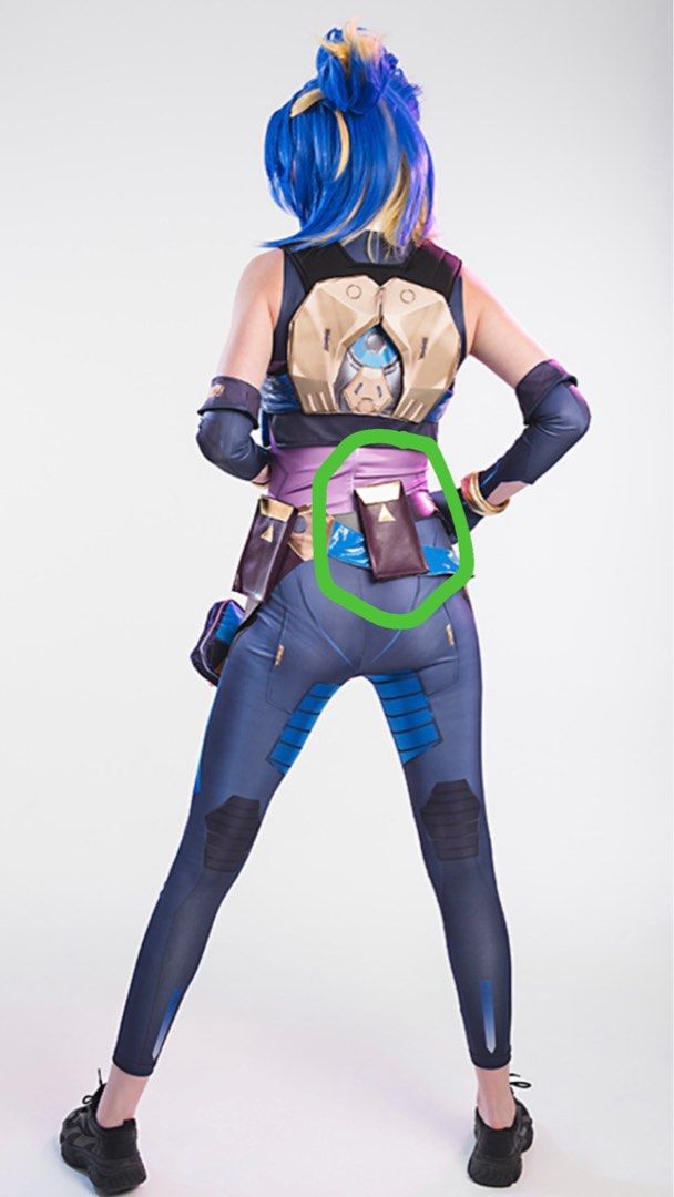 (XL) Neon Valorant Cosplay , Hobbies & Toys, Memorabilia & Collectibles ...