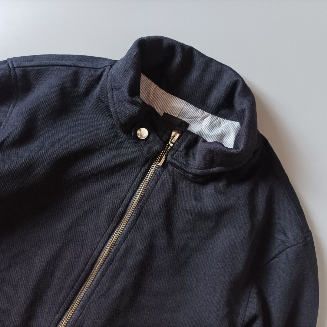 Zara Man Basic Jacket, Fesyen Pria, Pakaian , Atasan di Carousell