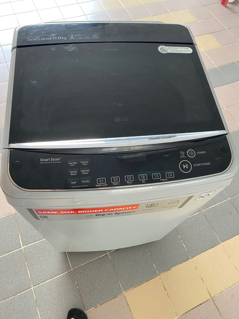 11kg lg washing machine / washer, TV & Home Appliances, Washing Machines and Dryers on Carousell