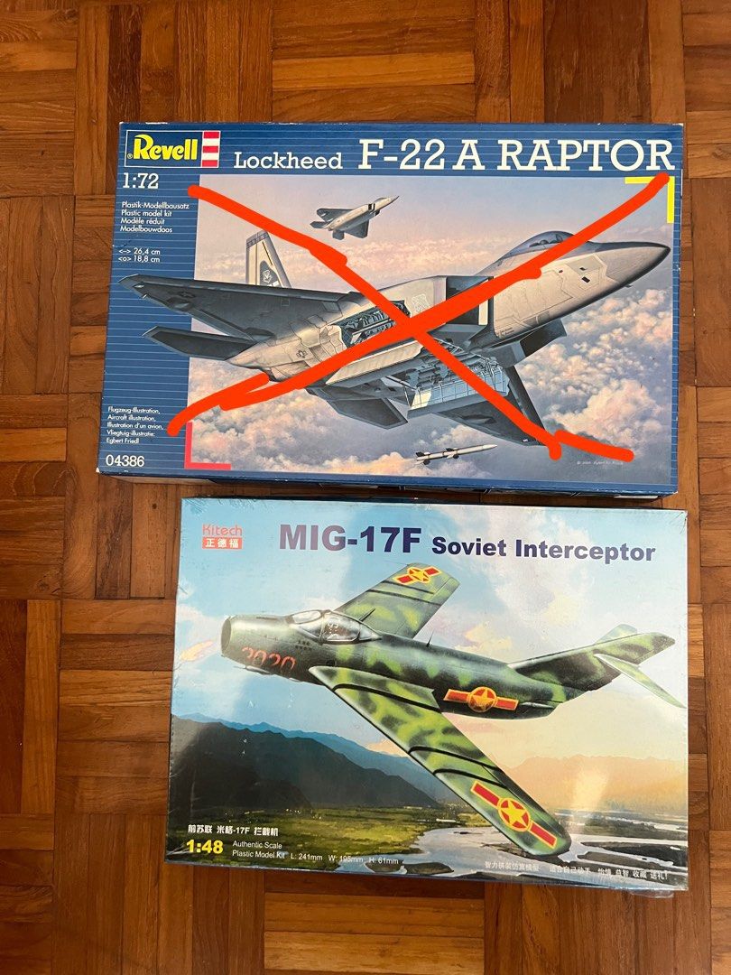 1/48 Mig 15 model kit, Hobbies & Toys, Toys & Games on Carousell
