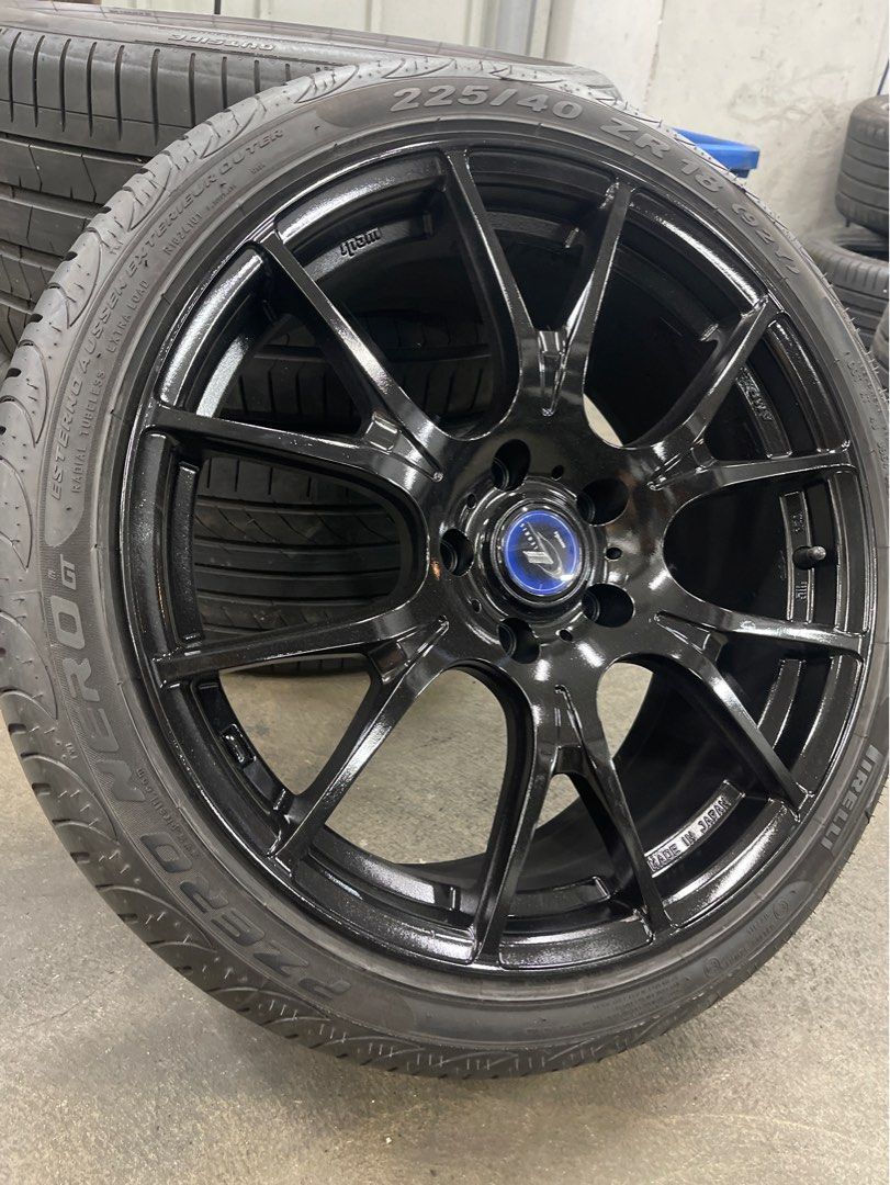 18 inch ORIGINAL WEDSPORT RIM FOR SALES!!!!!!!, Car Accessories, Tyres ...
