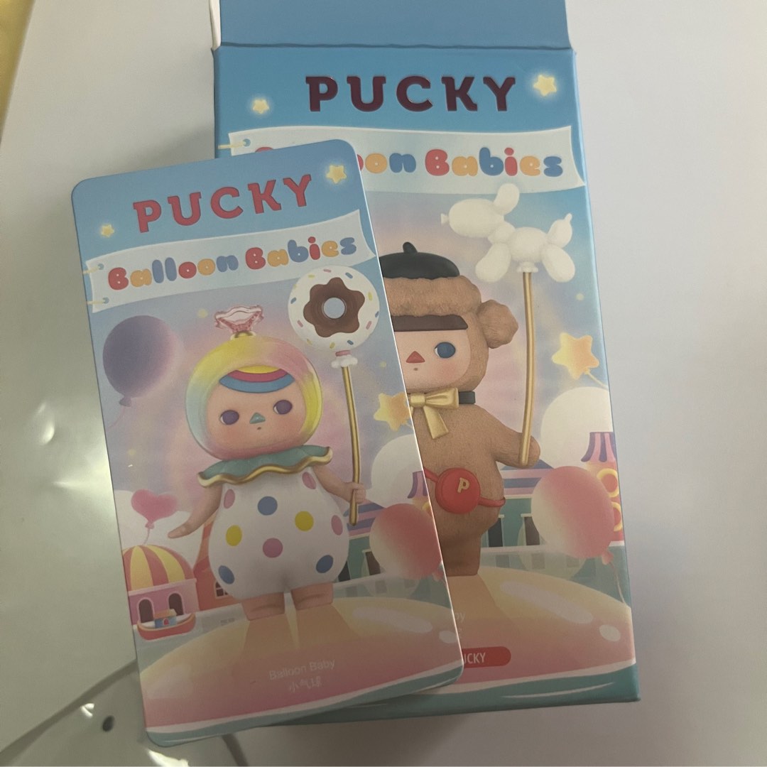 盲盒 pucky 氣球系列 小氣球(已拆), 興趣及遊戲, 玩具 & 遊戲類 - Carousell