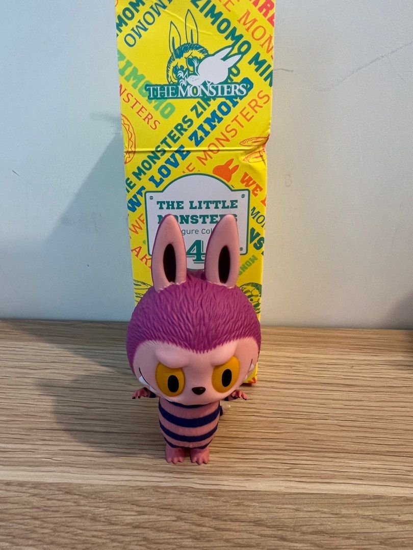 全新 The Little Monster 4 Labubu Zimomo Figure 妙妙貓, 興趣及遊戲, 玩具 & 遊戲類 - Carousell