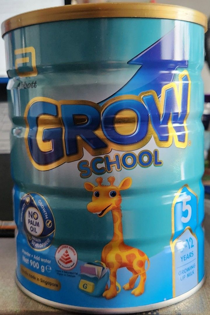 Abbott Grow 5 (6-12yo) Milk Powder, Food & Drinks, Other Food & Drinks ...