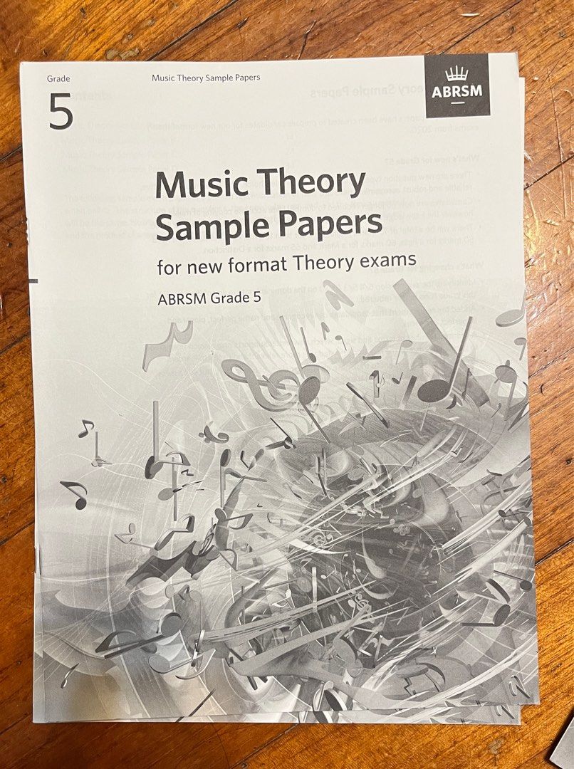 ABRSM Grade 5 Music Theory Sample Paper, 興趣及遊戲, 書本 & 文具, 教科書 - Carousell