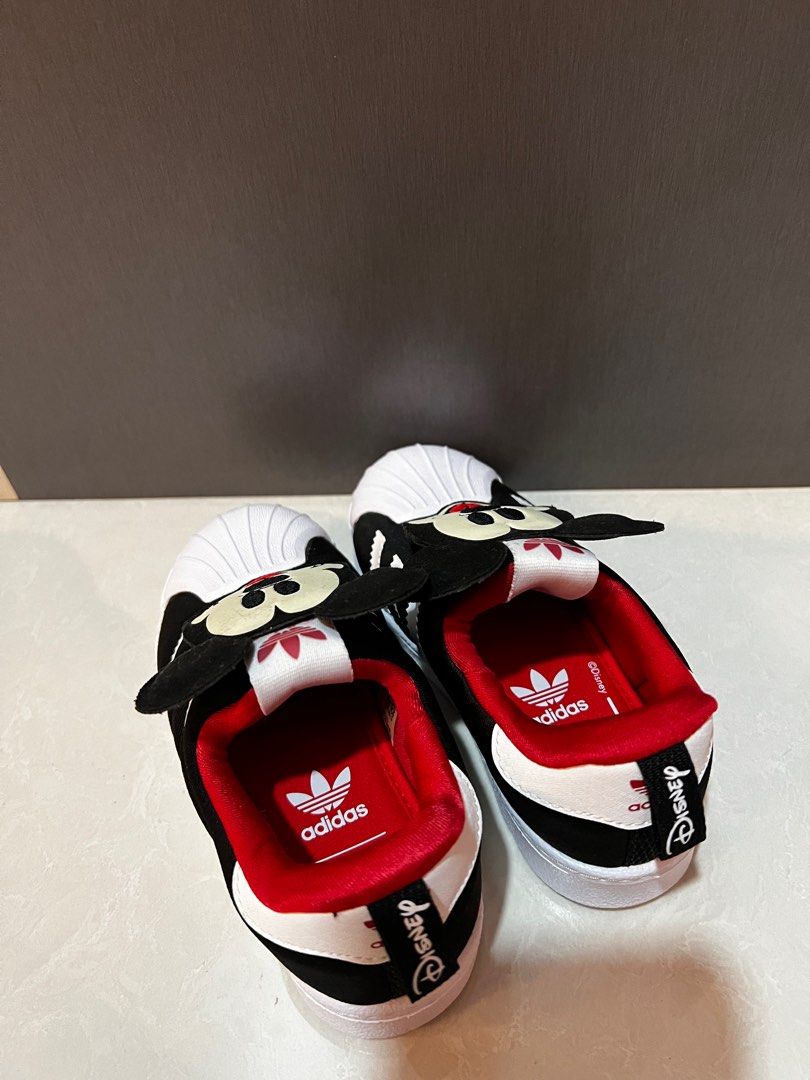 Adidas mickey mouse superstar UK6/US6.5, Babies & Kids, Babies & Kids ...