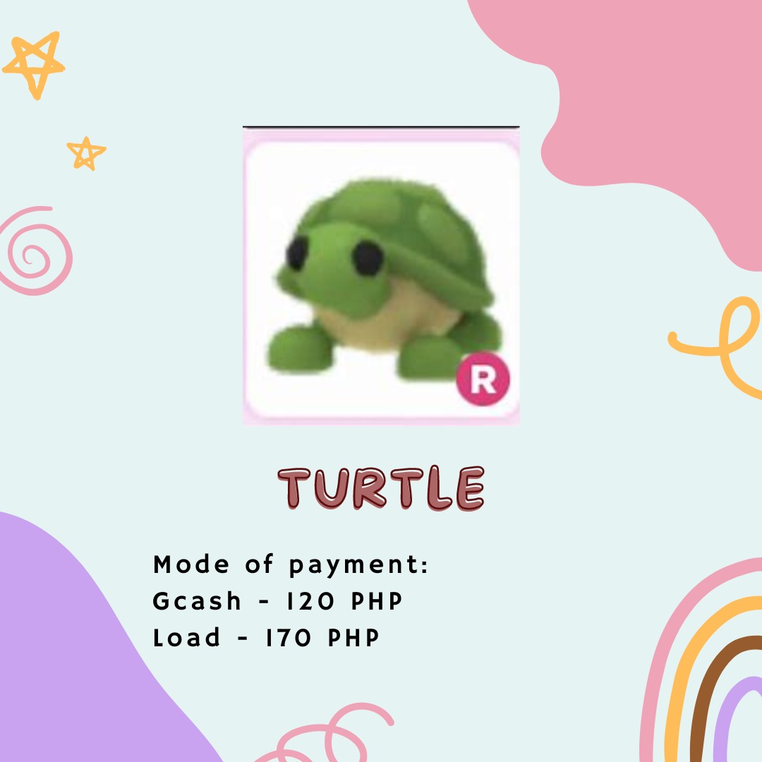 ADOPT ME R TURTLE (RIDE) on Carousell