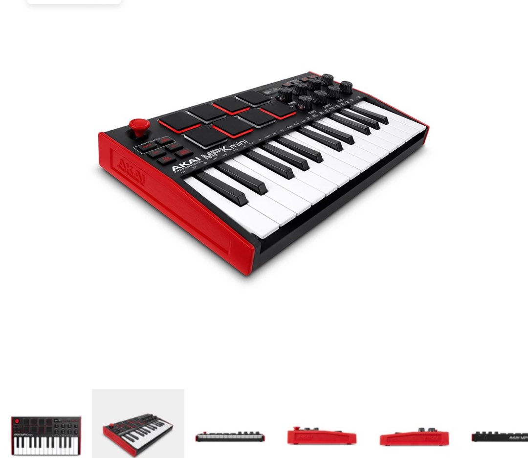 Akai Mpk mini, Hobbies & Toys, Music & Media, Musical Instruments on ...