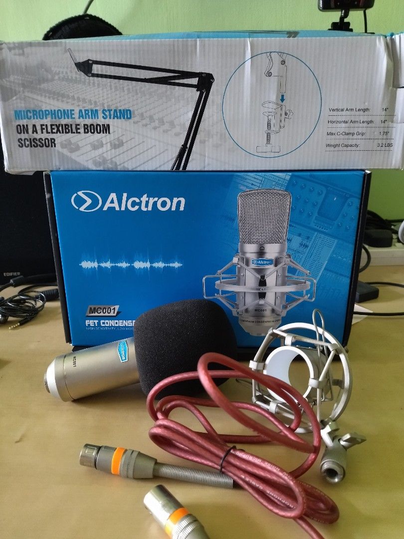 Alctron MC001 High Performance FET Condenser MIC, Audio, Microphones on ...