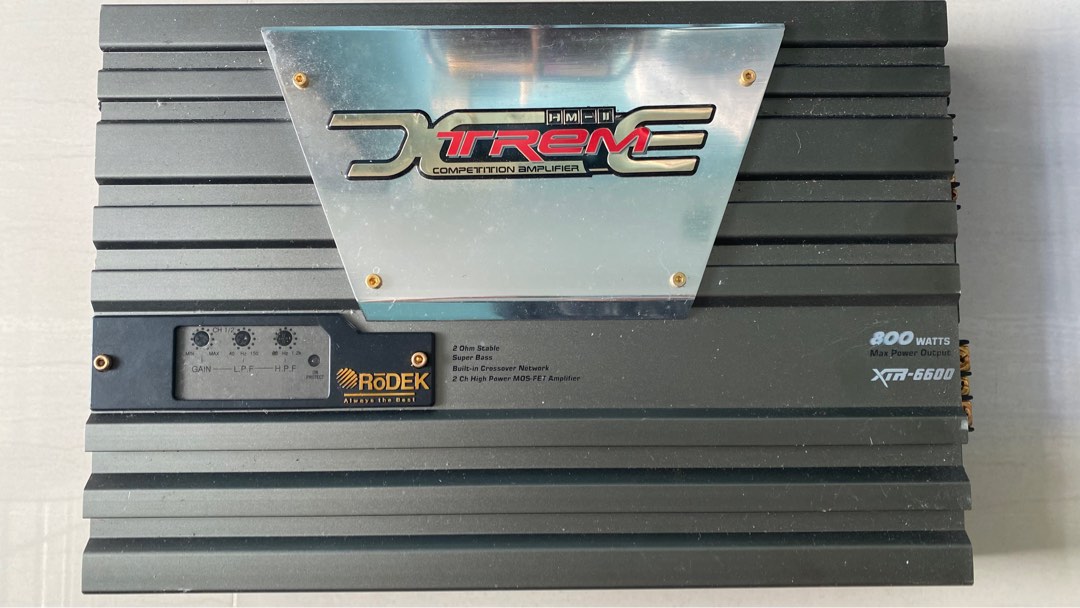 Rodek Competition Amp, Car Accessories, Accessories on Carousell