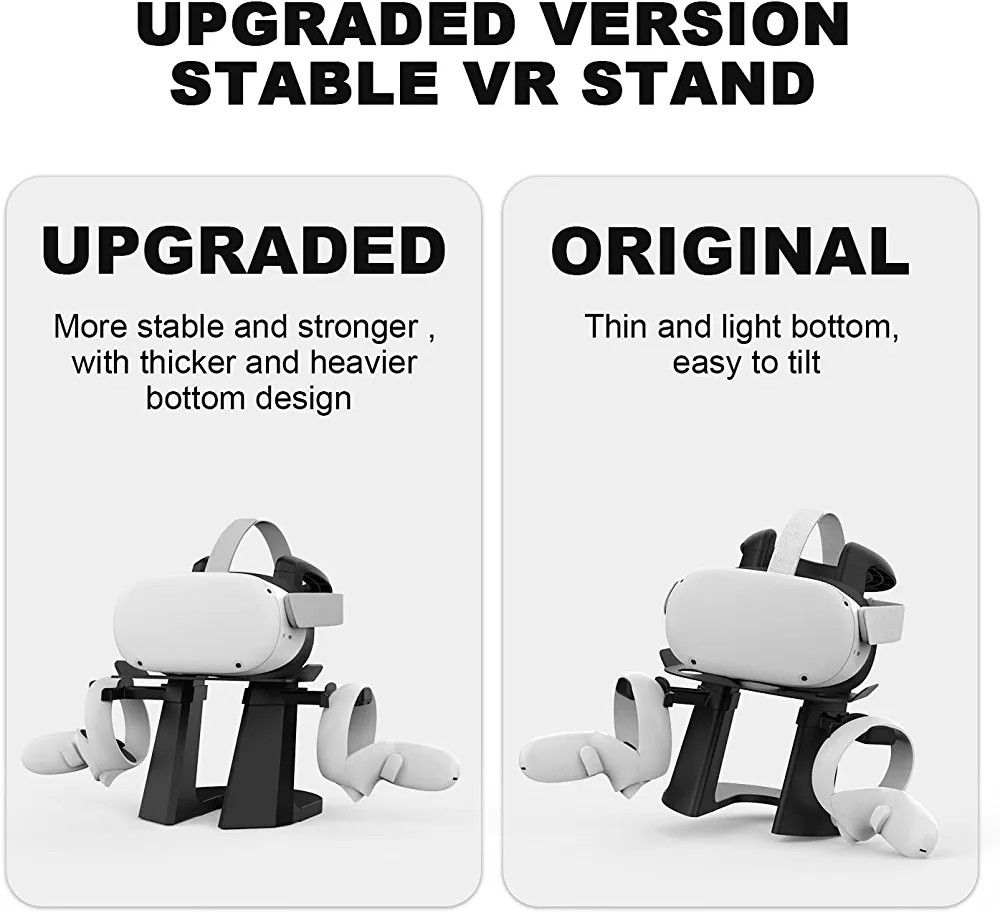 AMVR Upgraded Version 2nd VR Stand,More Stable Base Headset Display ...